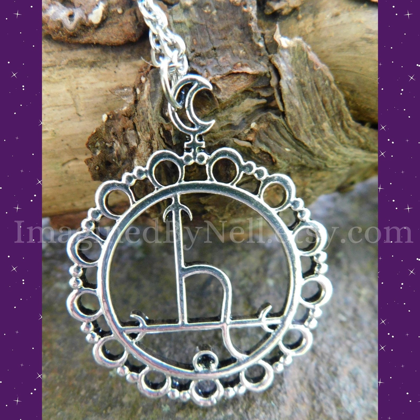 Sigil of Lilith Pendant Goddess Lilith Seal of Lilith - Etsy