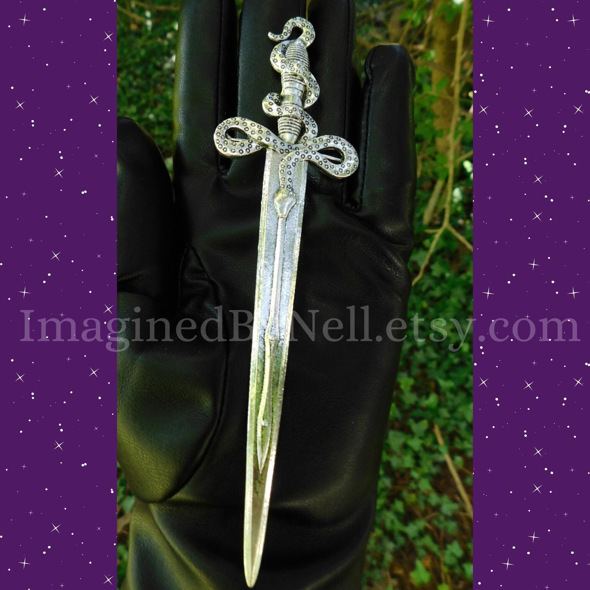 Snake and Sword Hair Stick Sword Hair Pin Snake Hair Stick - Etsy