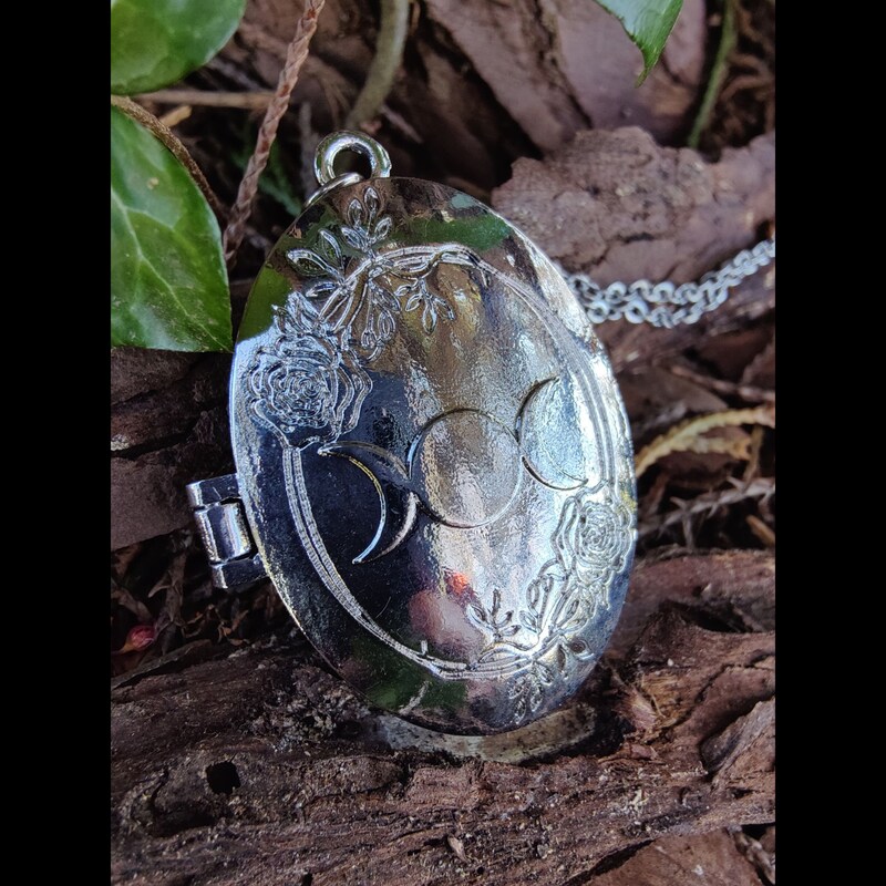 Moon Locket - Etsy