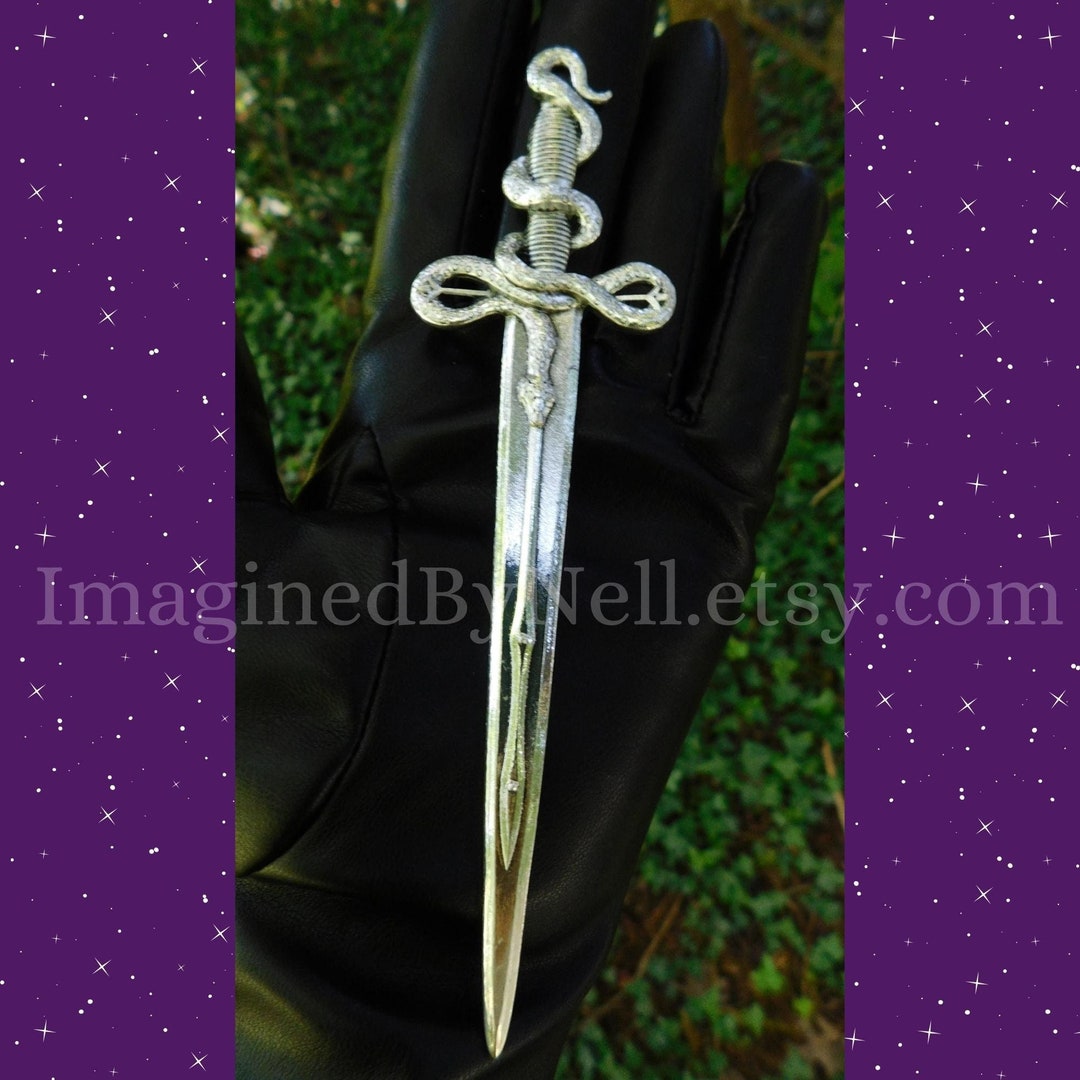 Snake and Sword Hair Stick, Sword Hair Pin, Snake Hair Stick, Gothic ...