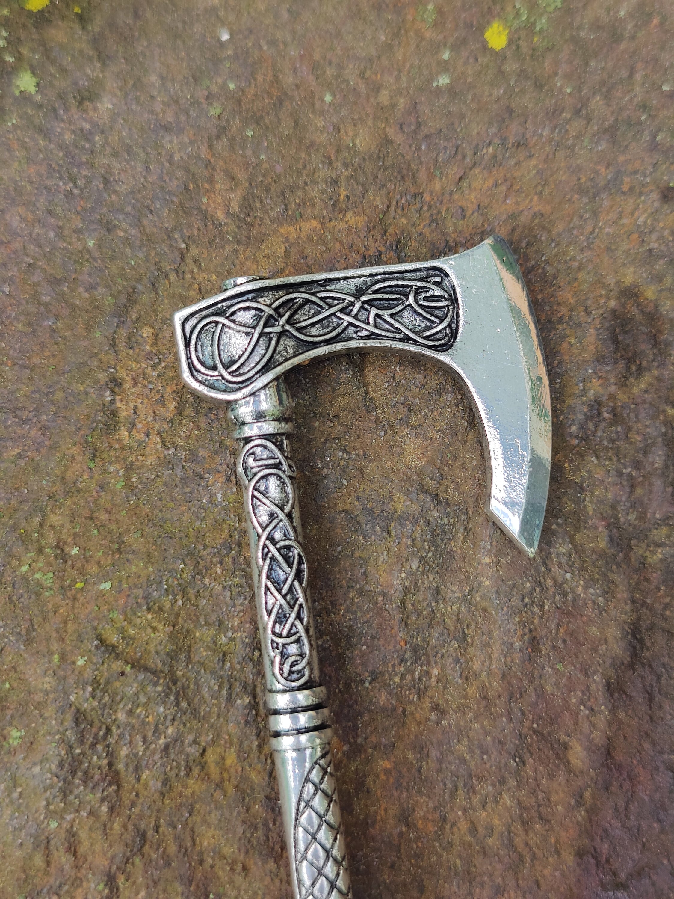Viking Hatchet Hair Pin Axe Hair Stick Witch Hair Stick - Etsy