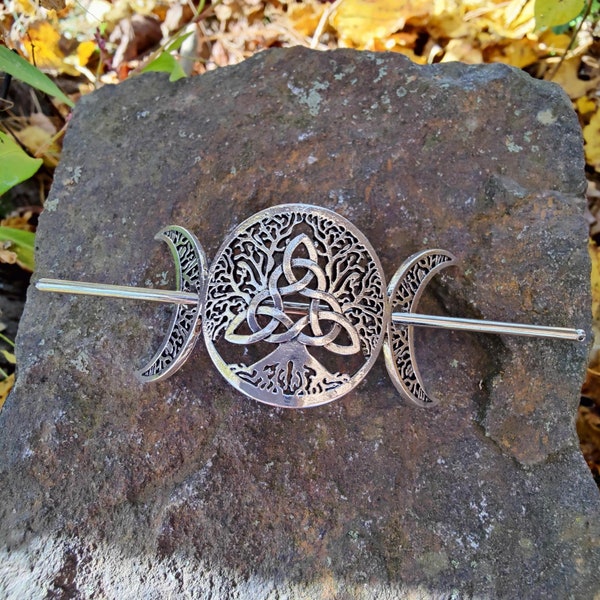 Moon Hair Pin - Etsy