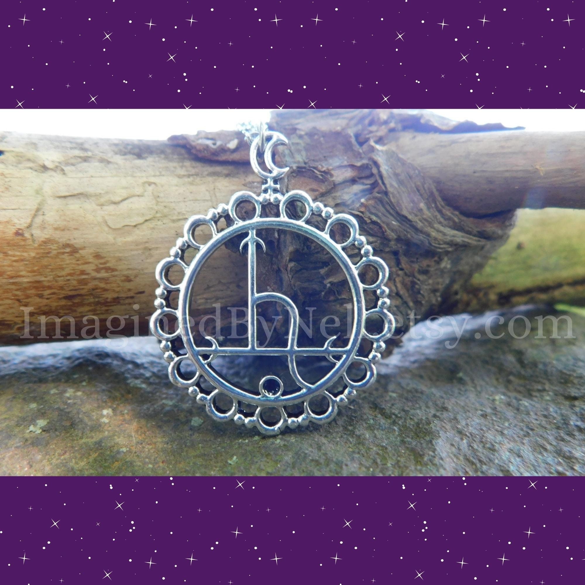 Sigil of Lilith Pendant Goddess Lilith Seal of Lilith - Etsy