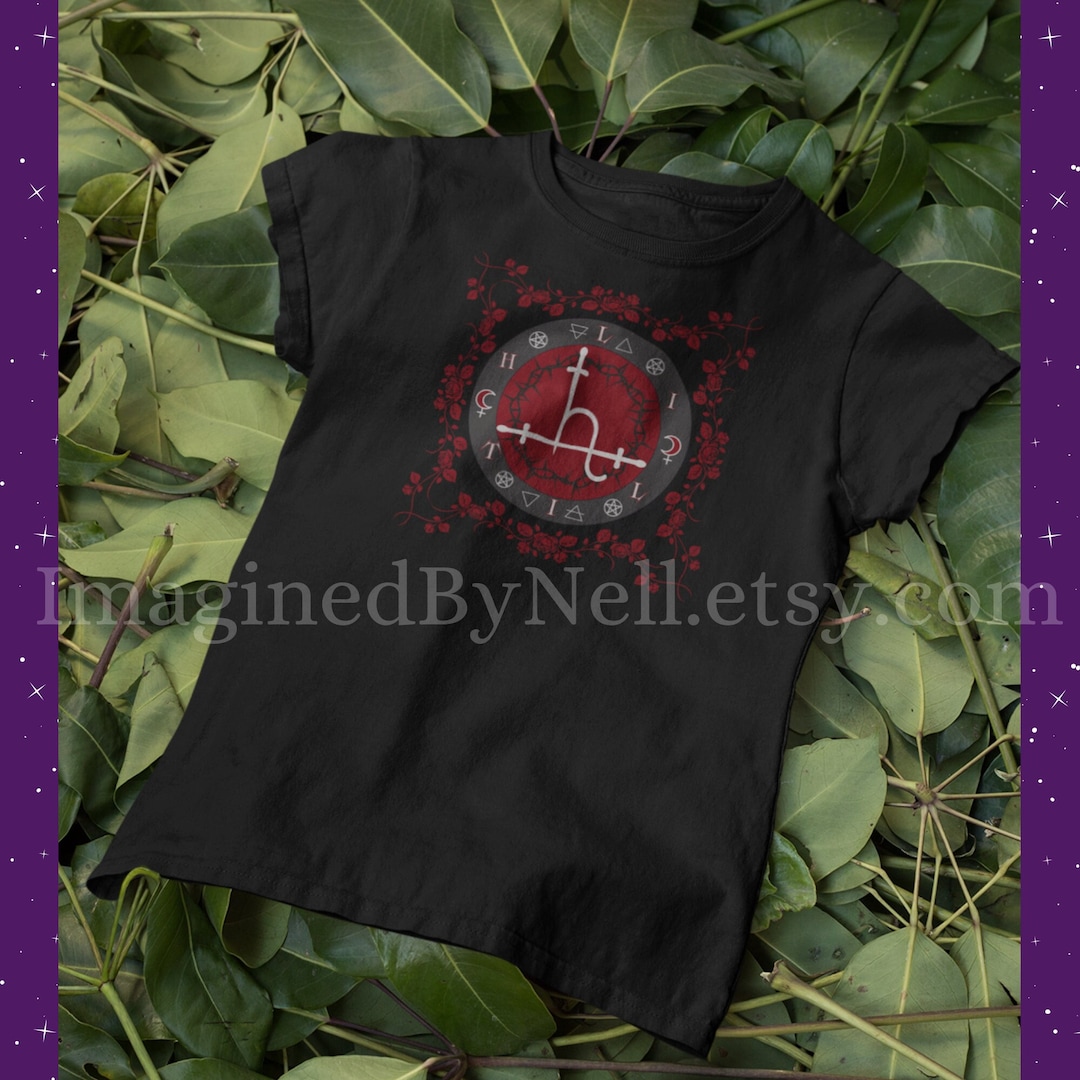 Classic Fit, Lilith Tshirt, Sigil of Lilith, Unisex Tee, Gothic Tshirt ...
