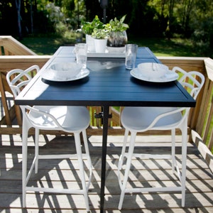 4-top Deck Rail Table - Etsy