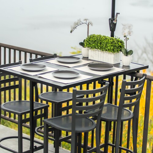 4-top Deck Rail Table - Etsy