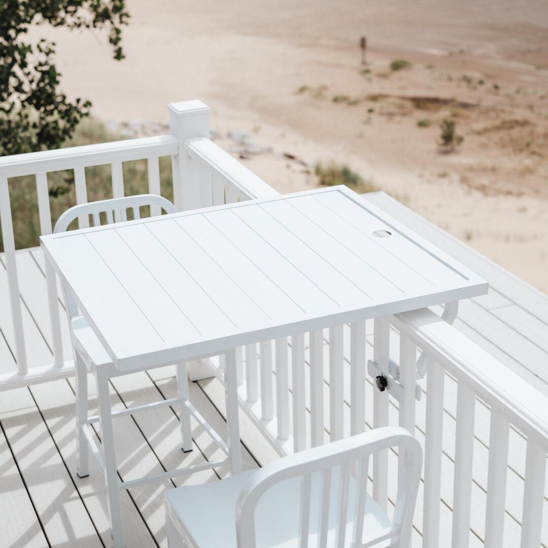 2-top Deck Rail Table - Etsy