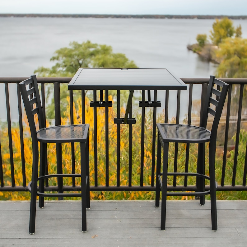 2-top Deck Rail Table - Etsy