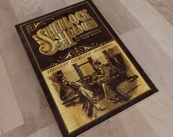 Sherlock Holmes Notebook - Etsy