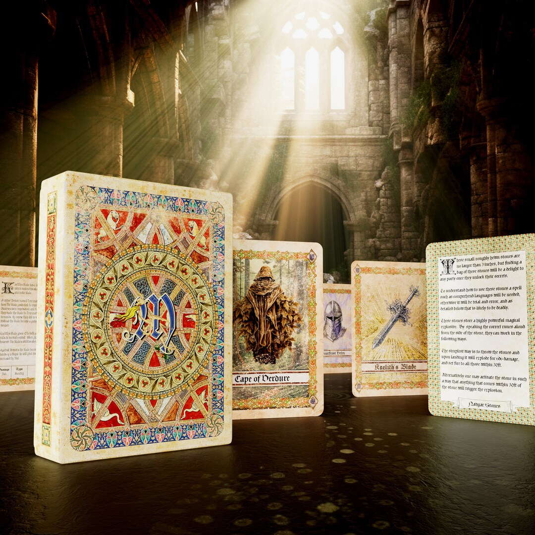 Deck of Mythical Items A Pack of 50 New Magical Items for D&D 5e - Etsy