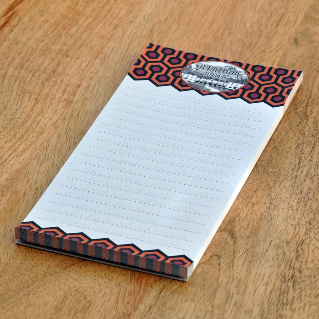 The Shining Overlook Hotel Notepad (100mm X 210mm) 50 Pages - Etsy
