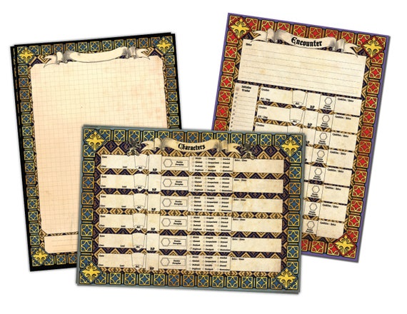 Games & Puzzles Role Playing Games Packs of 15 each Dungeons & Dragon ...