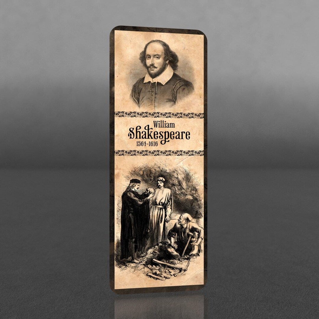 William Shakespeare Inspired Bookmark - Etsy UK