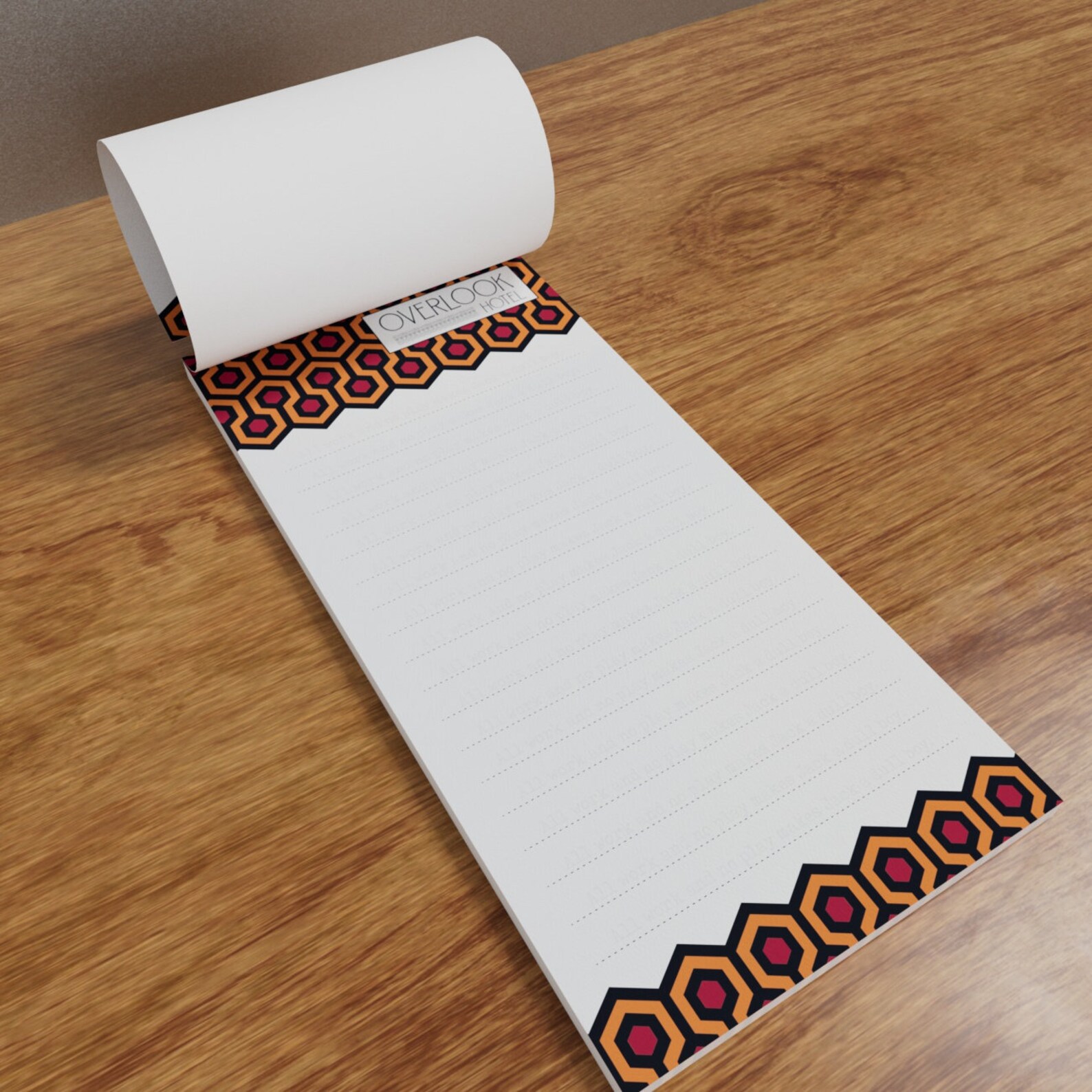 The Shining Overlook Hotel Notepad 100mm X 210mm 50 Pages | Etsy