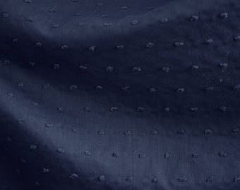 Navy Dot Fabric - Etsy