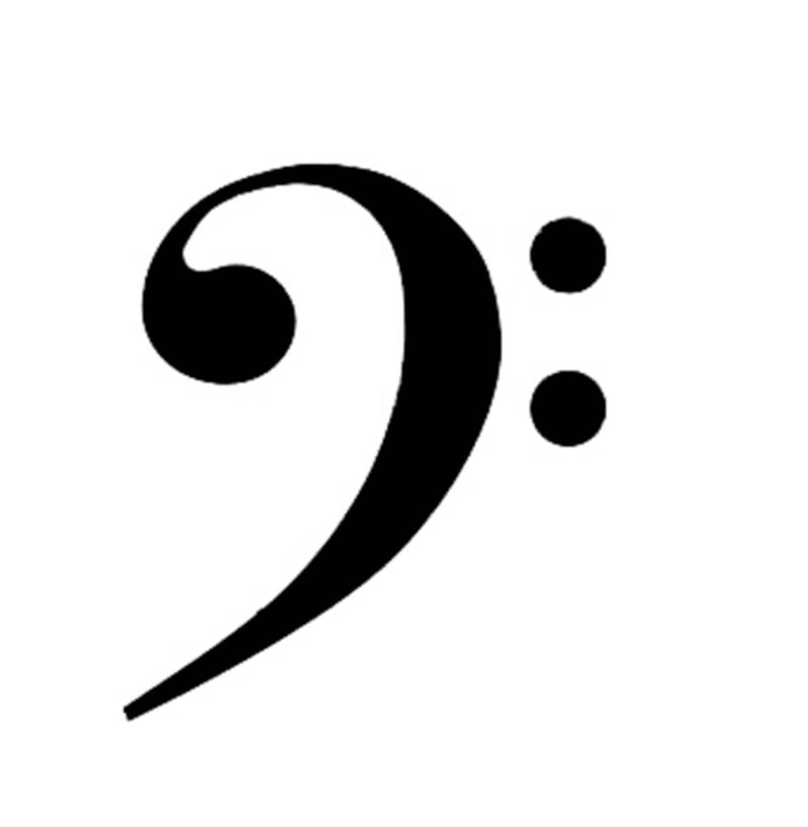 Stencil Chiave di basso Svg Png Pdf Dwg Dxf download stencils | Etsy