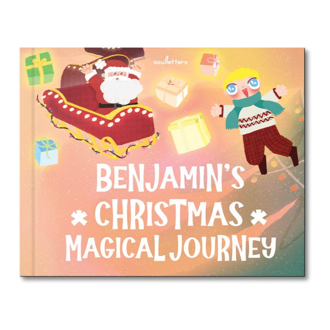 Personalized Christmas Book for Kids, Christmas Magical Journey, Unique ...
