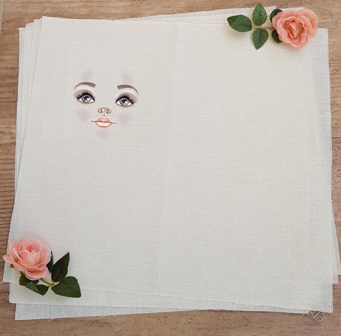 Doll Face Print Plump Lips Beautiful Doll Faces Clipart - Etsy