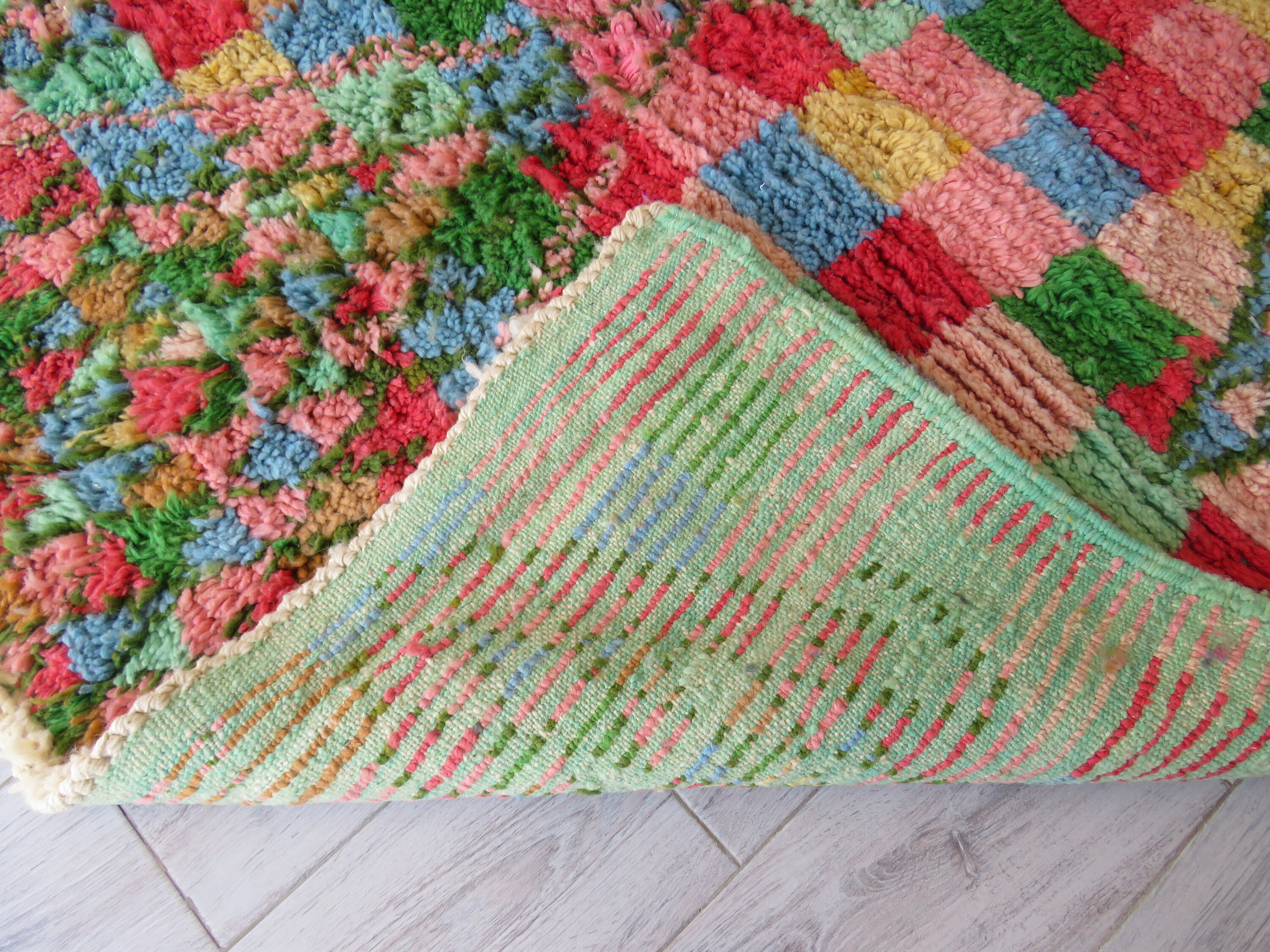 Azilal authentic vintage rug moroccan rug | Etsy