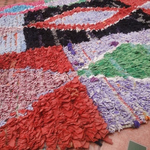 Boucherouite Authentic Vintage Moroccan Berber, Boucharouite - Etsy