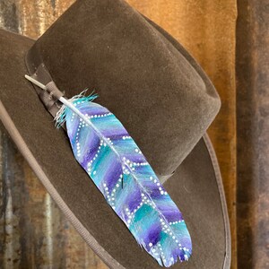 Color Block Feather - Etsy