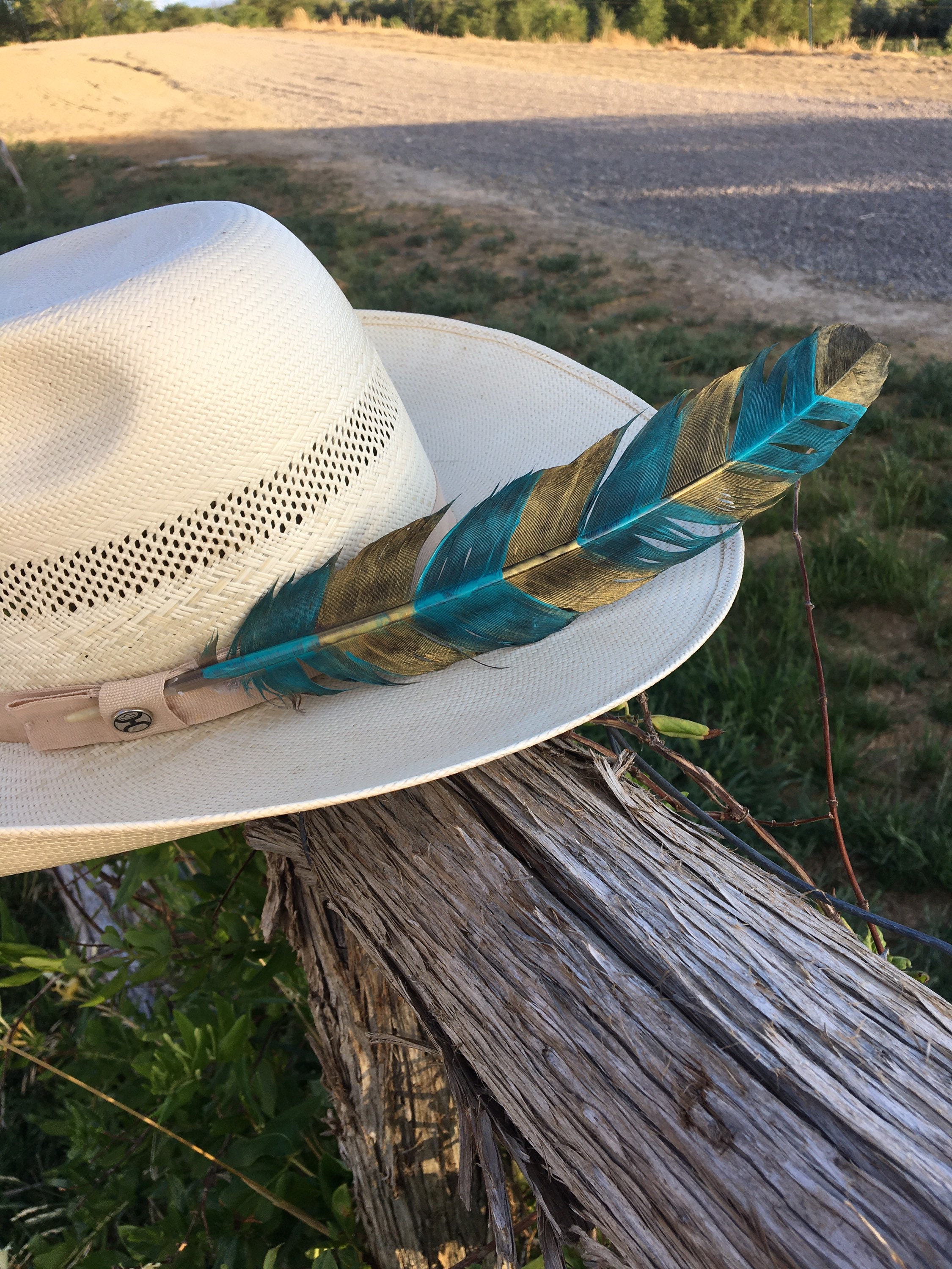 Color Block Feather - Etsy Australia