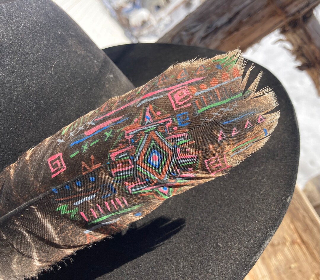 Native Design Feather - Etsy