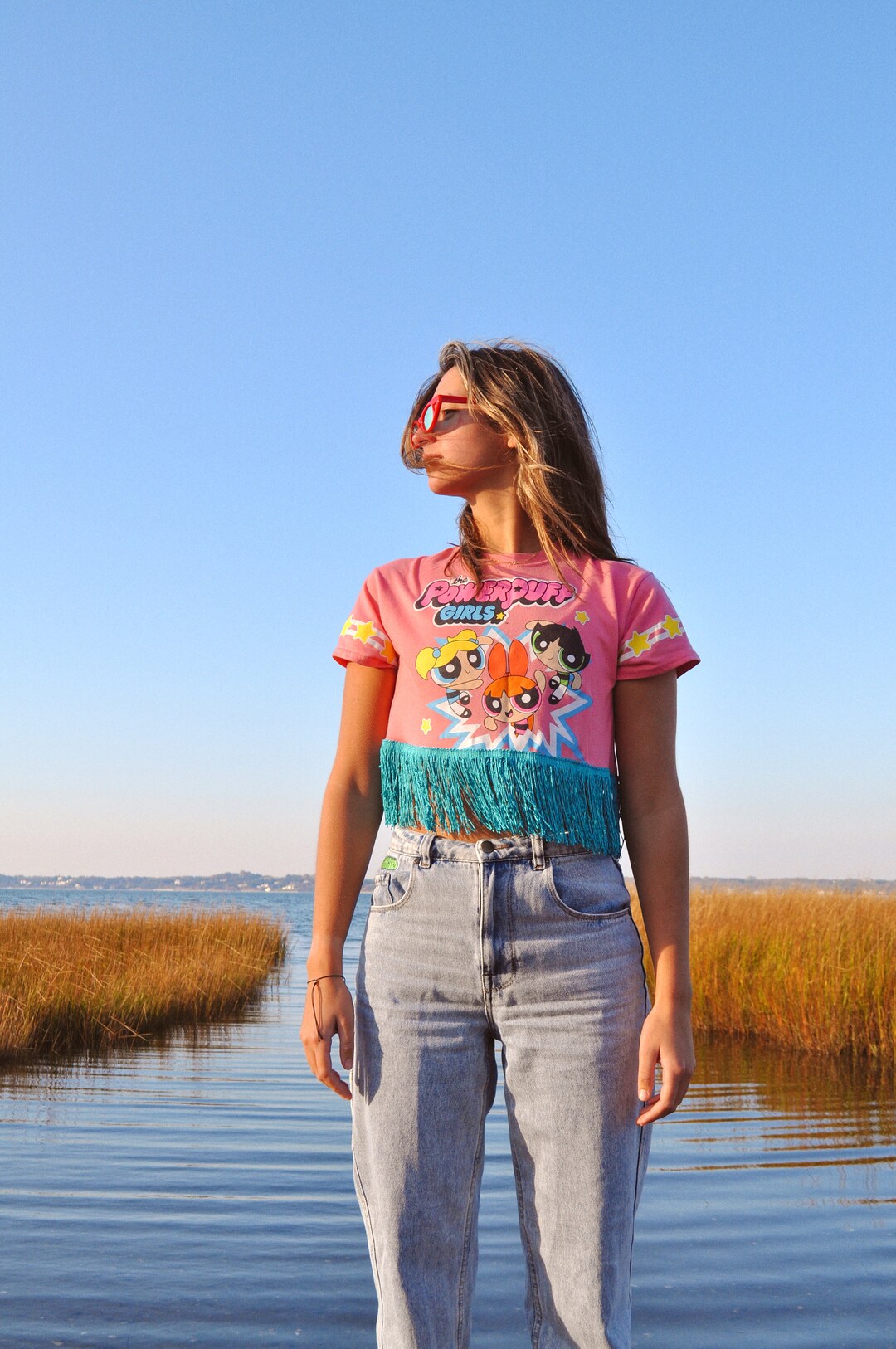 Upcycled Powerpuff Girls Shirt - Etsy