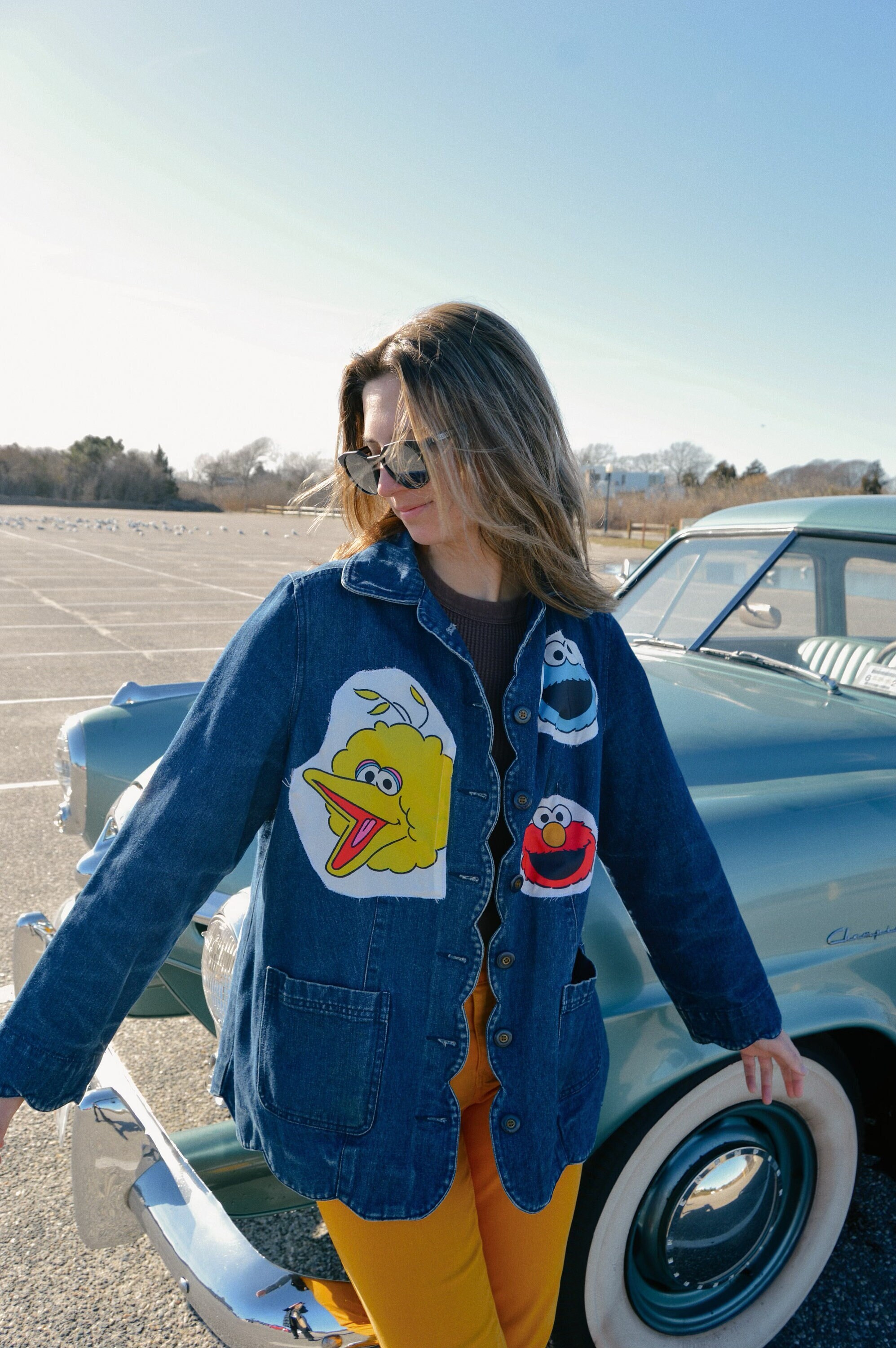 Upcycled Y2K Denim Jacket - Etsy