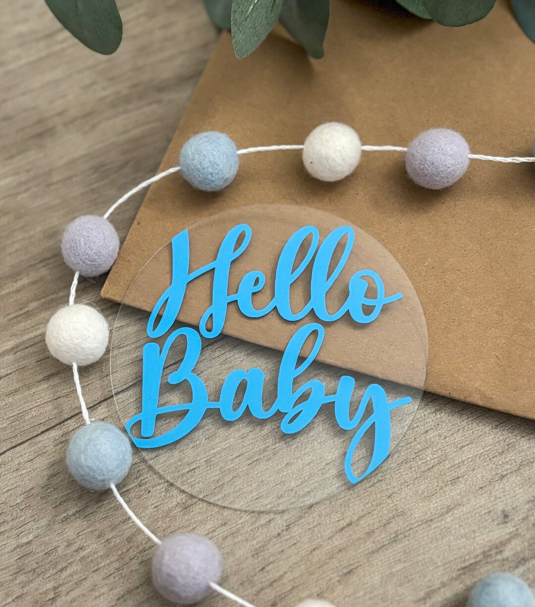 Birth Announcement Sign, New Baby, Hello Baby, New Baby Plaque, Newborn ...