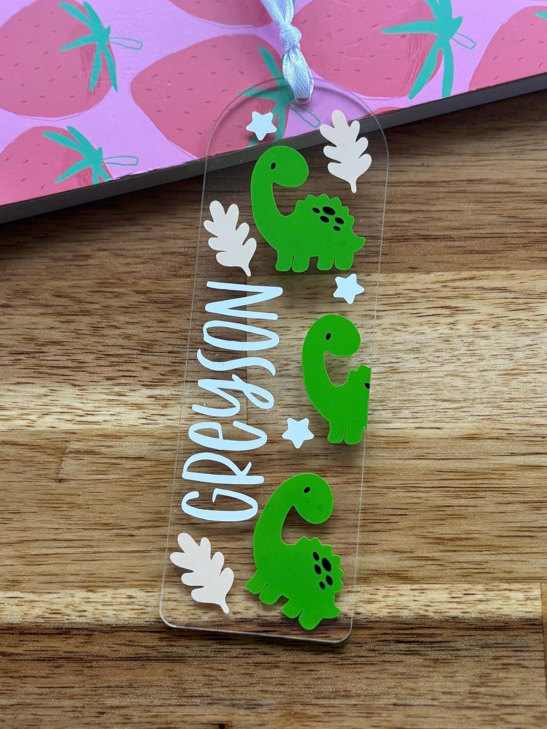 Acrylic Bookmark, Personalised Bookmark, Gift for Her, Gift for Him ...