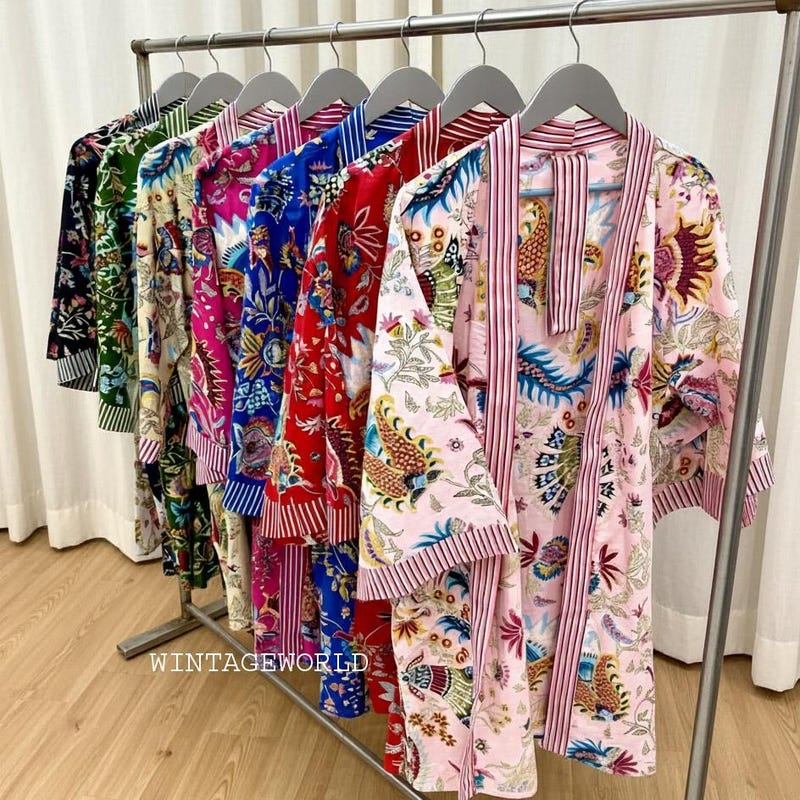 Terry Vintage Robe - Etsy