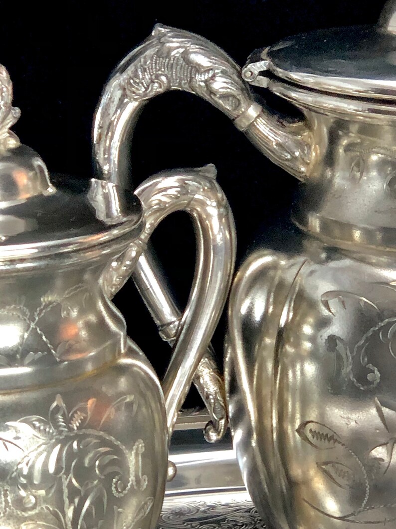 Five Piece Tea Service Made by Imperial C.S.W. Co. Plus Wm. | Etsy