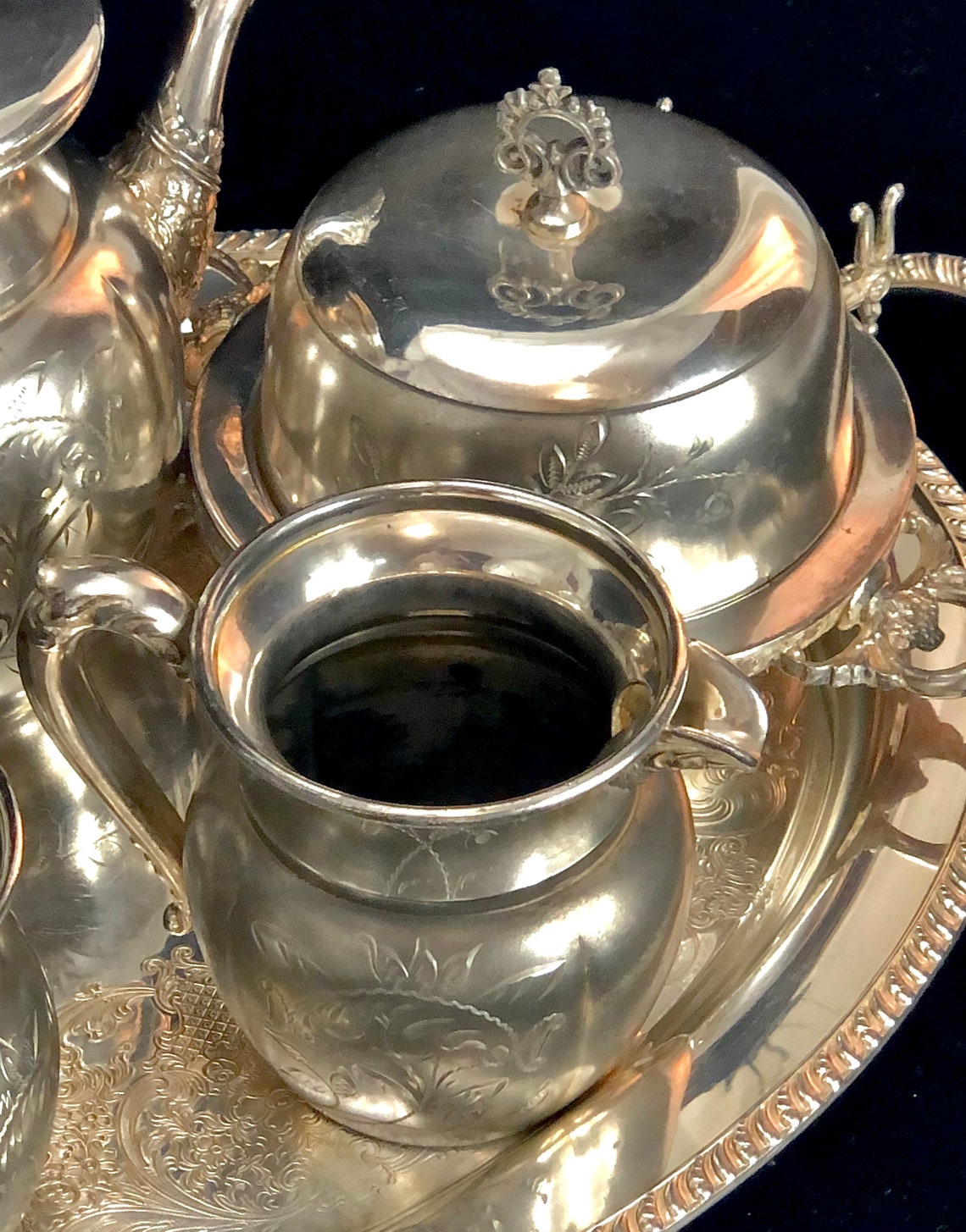 Five Piece Tea Service Made by Imperial C.S.W. Co. Plus Wm. | Etsy