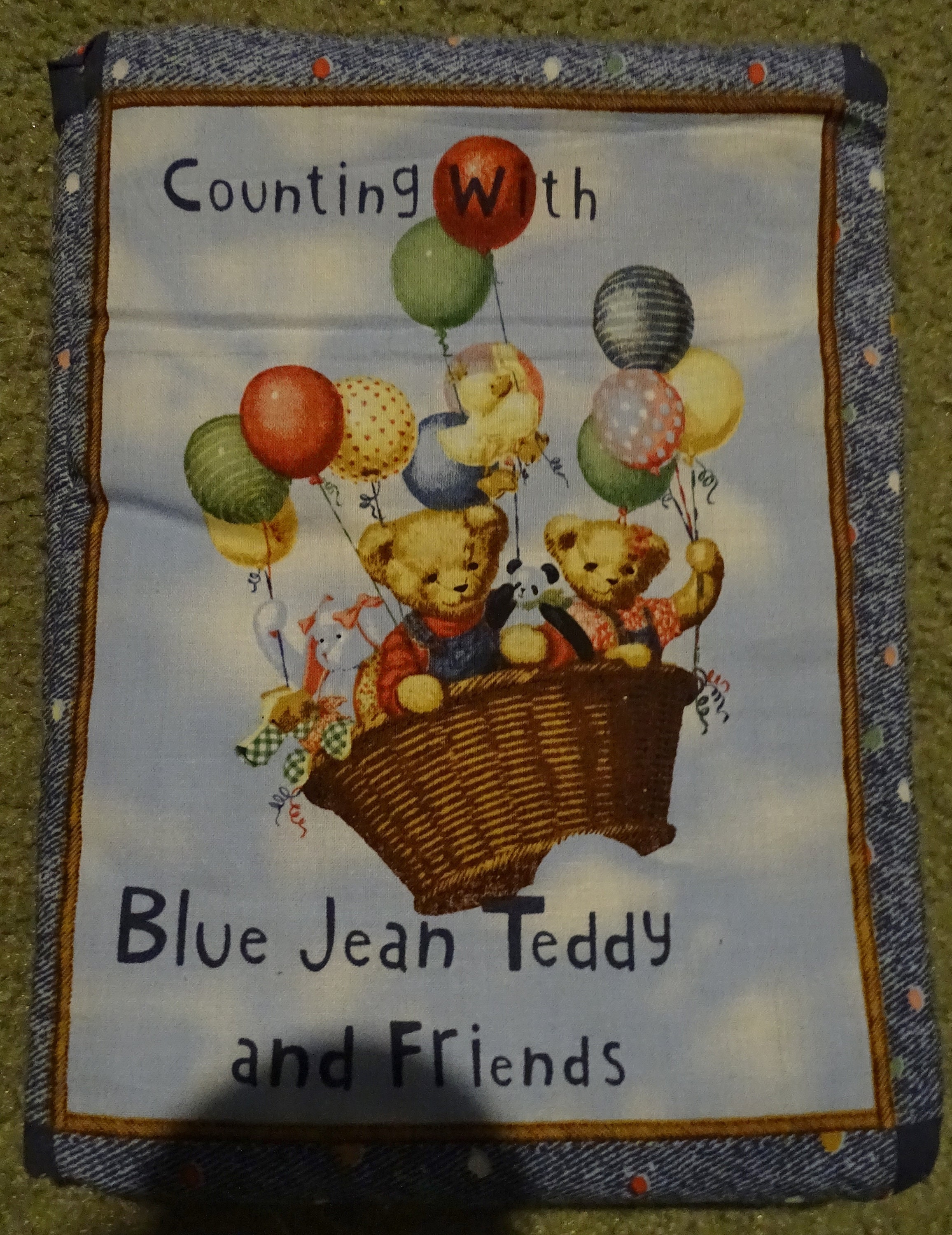 Children's Fabric Counting Book - Etsy