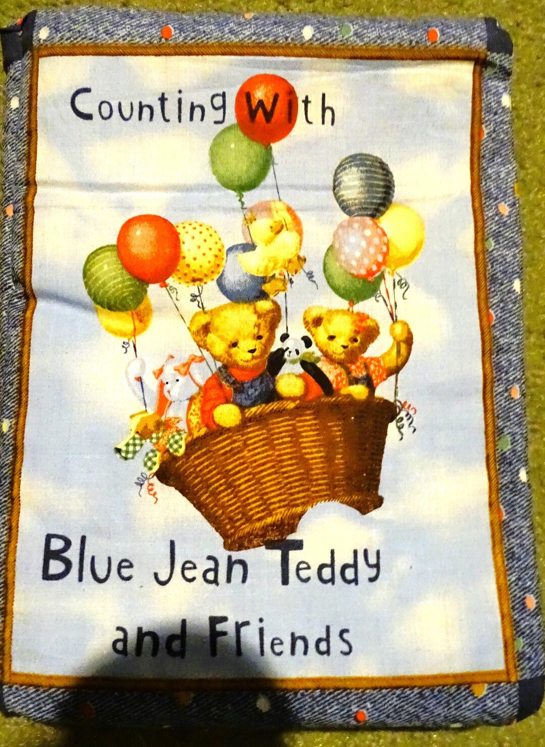 Children's Fabric Counting Book - Etsy