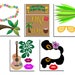 Hawaiian Photo Booth Props: luau PHOTO Props Hawaiian Party Props ...