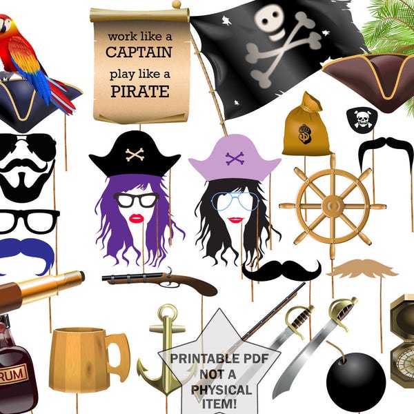 Pirate Props - Etsy