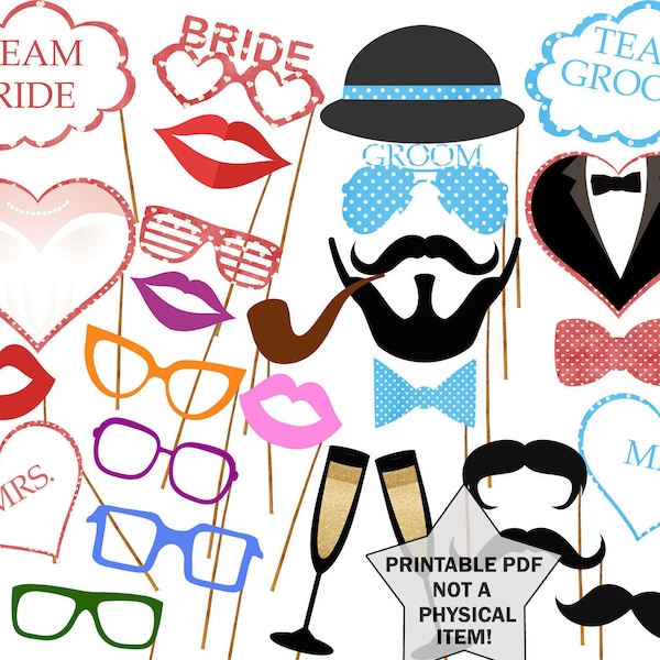 Team Bride Props - Etsy
