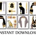 Ancient Egypt Photo Booth Props: Egyptian Party Decorations (digital ...