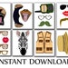 Jungle Safari Photo Booth Props: printable SAFARI Prop Safari Baby ...