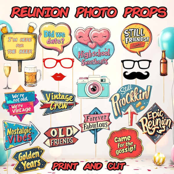 Reunion Photo Prop - Etsy