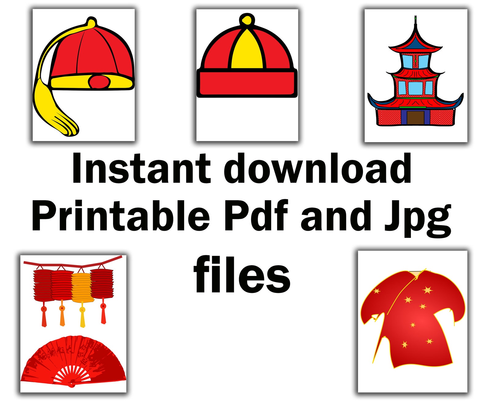 Chinese New Year Party Photo Booth Props: chinese PARTY Props Props ...