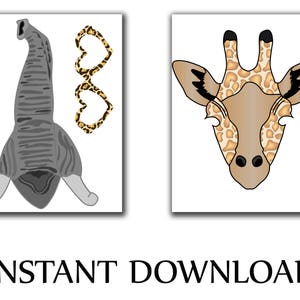 Jungle Safari Photo Booth Props: "printable SAFARI Prop" Safari Baby ...