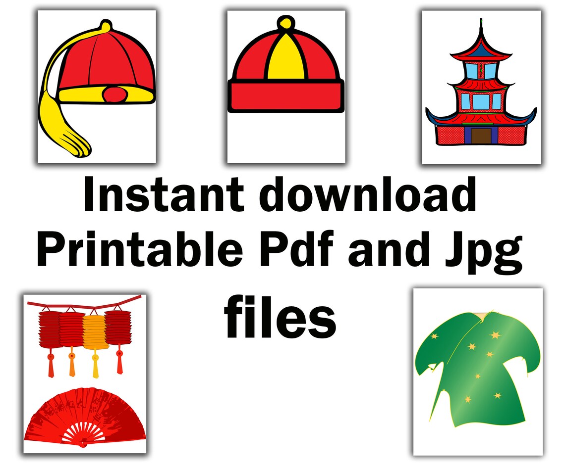 Chinese New Year Party Photo Booth Props: chinese PARTY Props Props ...