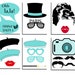 Breakfast at Tiffany's Photo Booth Props: paris PARTY Props Printable ...