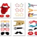 Rock Party Photo Booth Props: rock STAR Party Rock Party Props,music ...