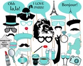 Breakfast at Tiffany's Photo Booth Props: paris - Etsy