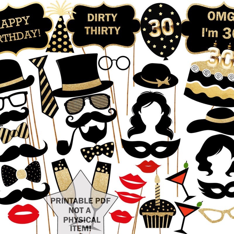 30th Birthday Decorations - Etsy