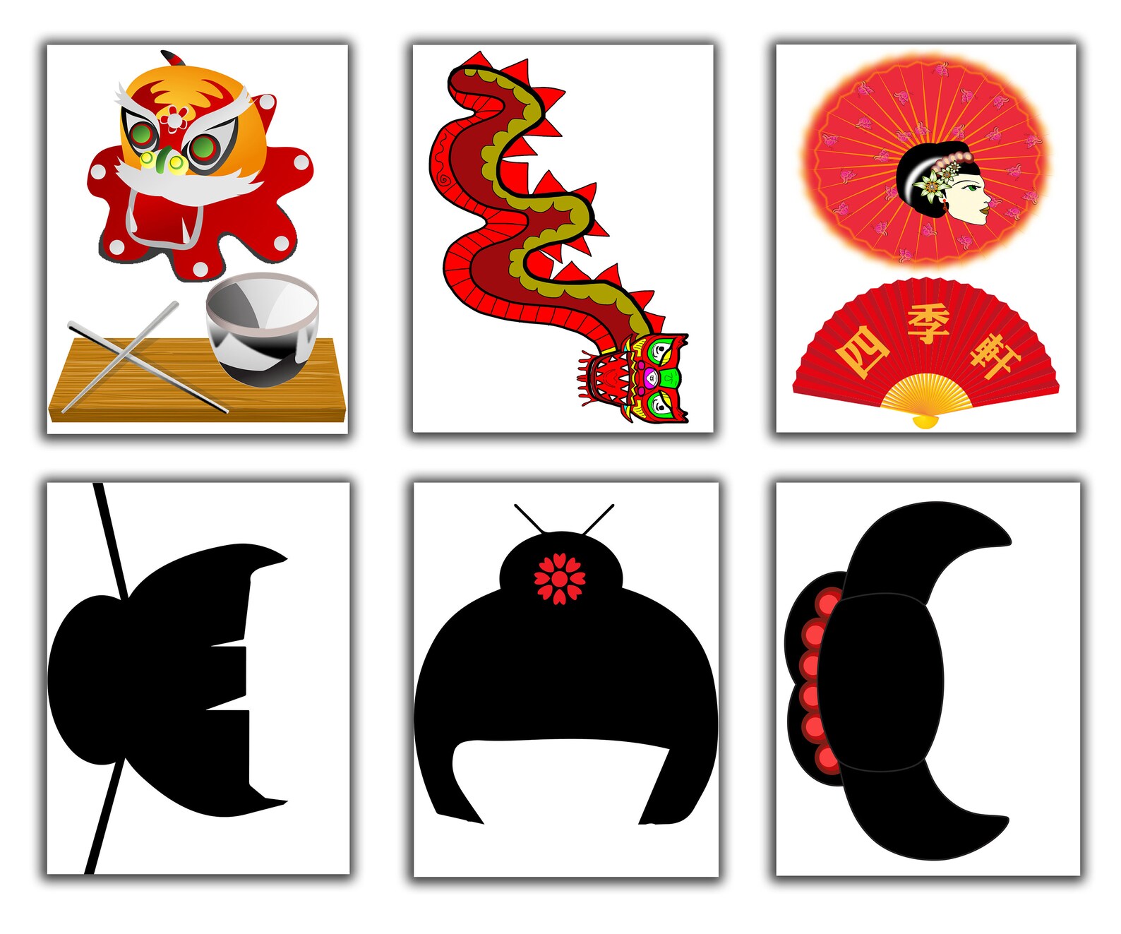 Chinese New Year Party Photo Booth Props: chinese PARTY Props Props ...